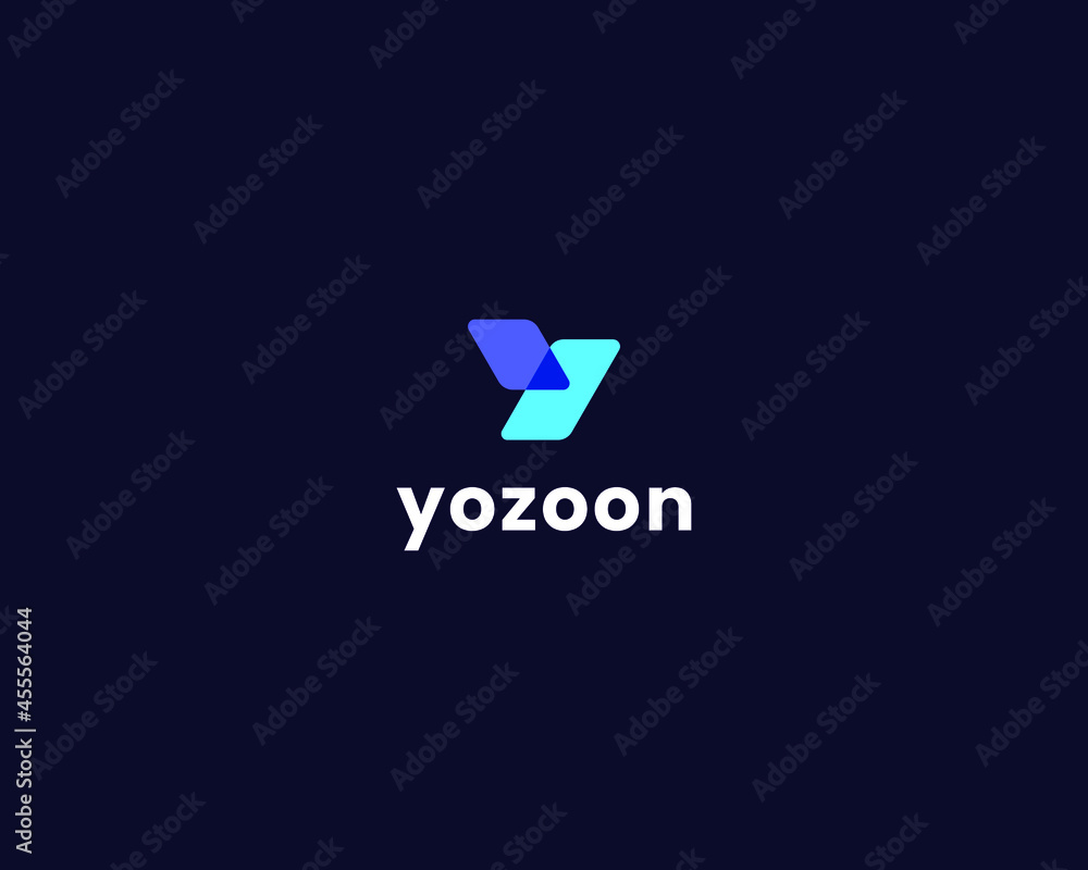 y letter word vector logo symbol art creative working wordmark ...