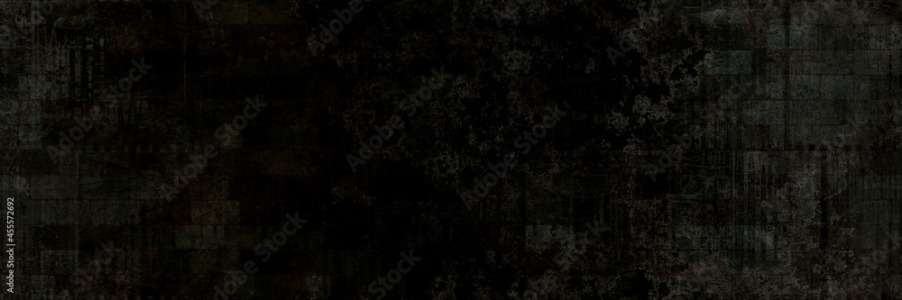 Old dark horror masonry rustic brick wall with in grey colors ...