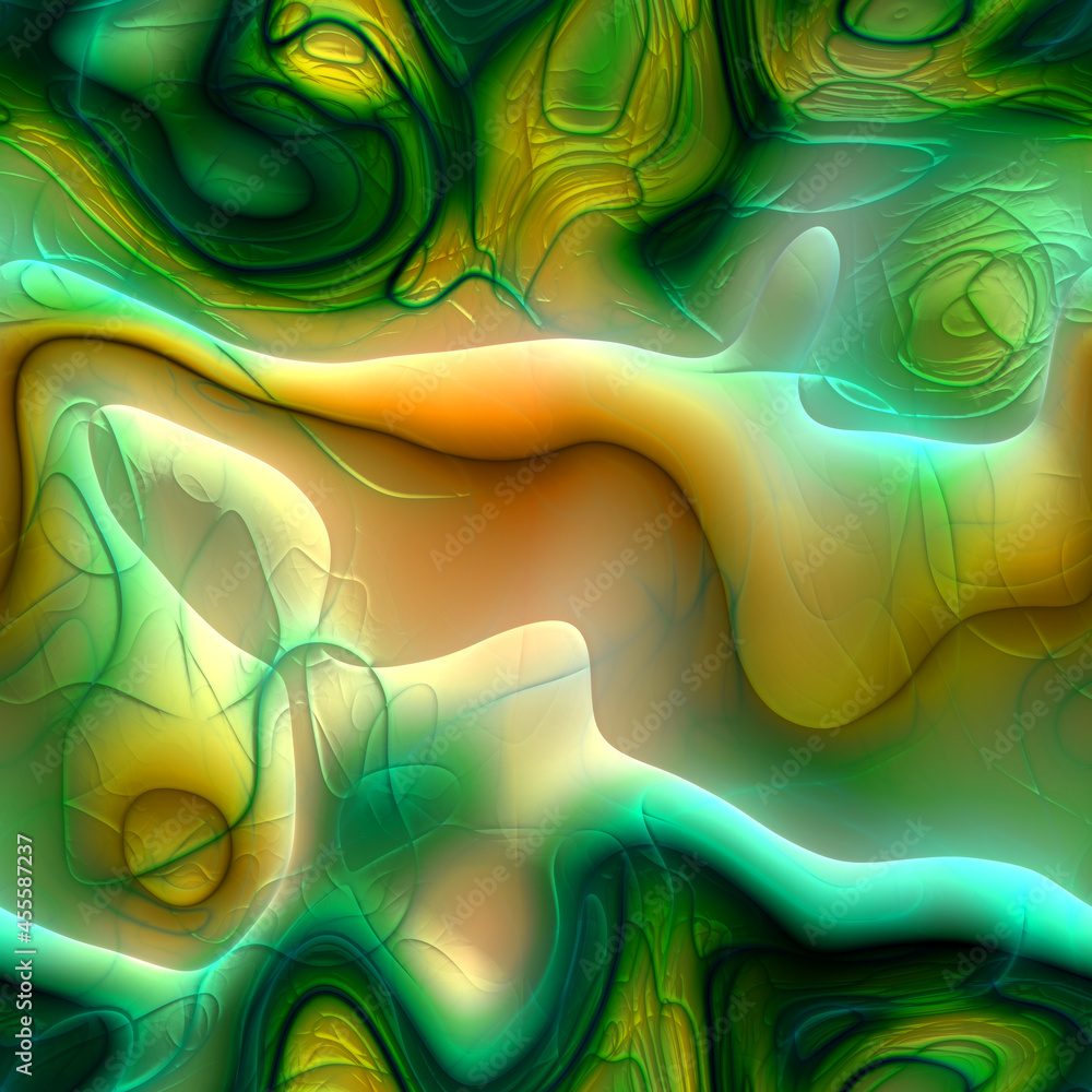 Unreal surfaces like you might find in an alternate reality or on an ...