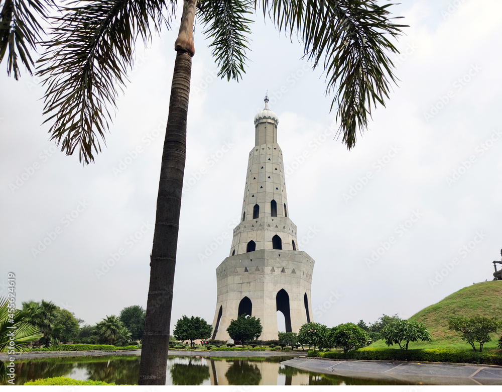 29 August, 2021.The Fateh Burj (victory tower)constructed in the memory ...