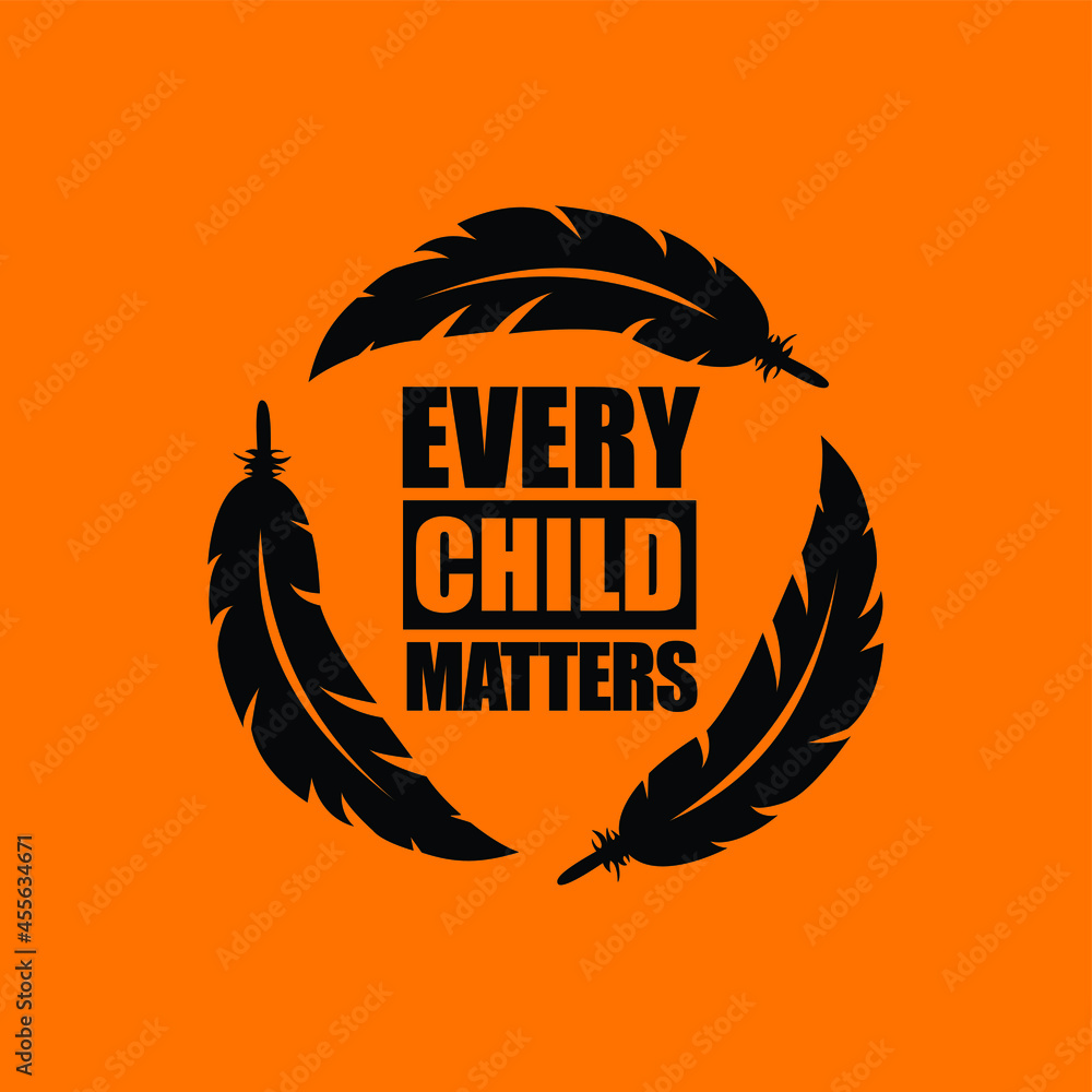 Every Child Matters Logo. Fear or Quills Symbol. Vector Illustration ...