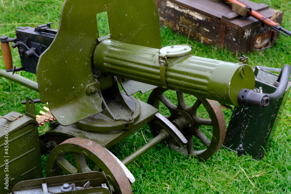 Foto de The Vickers machine gun or Vickers gun is a name primarily used ...