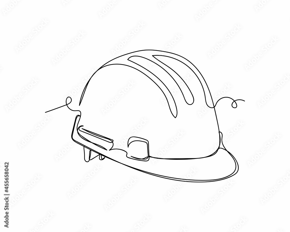 Hard Hat Drawing