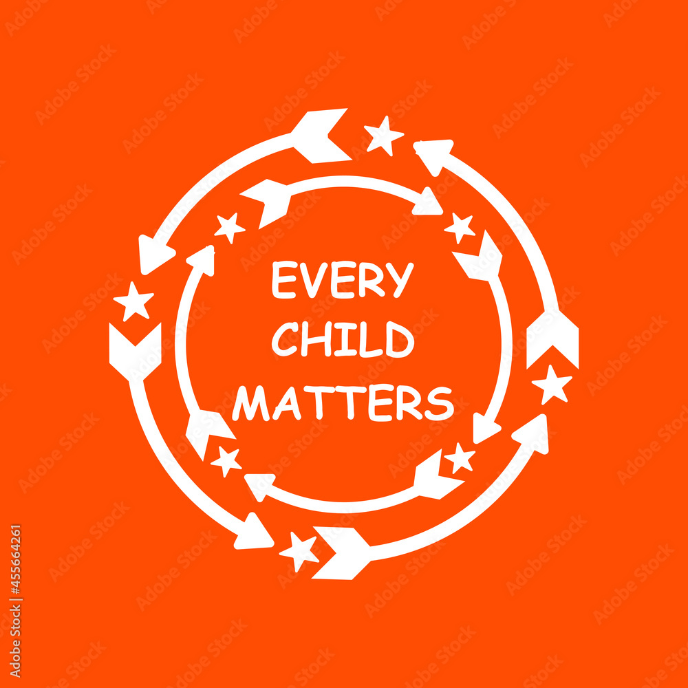 Every Child Matters Logo. Arrow Symbol. Vector Illustration Icon. Stock ...