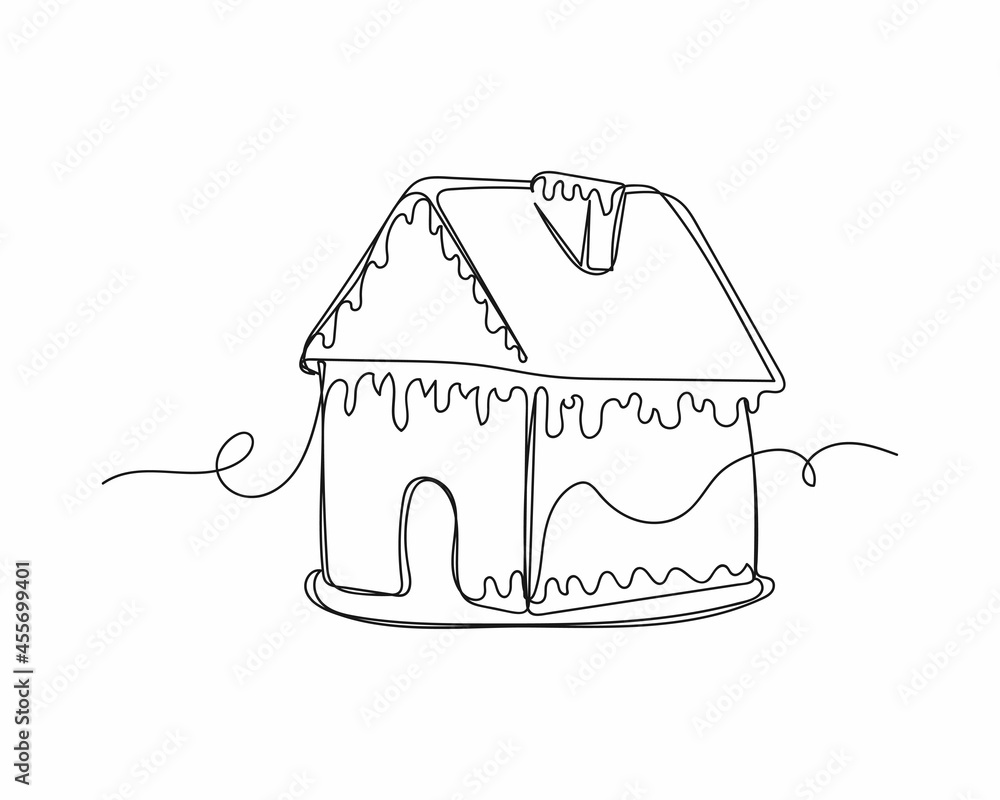 Gingerbread House Silhouettes