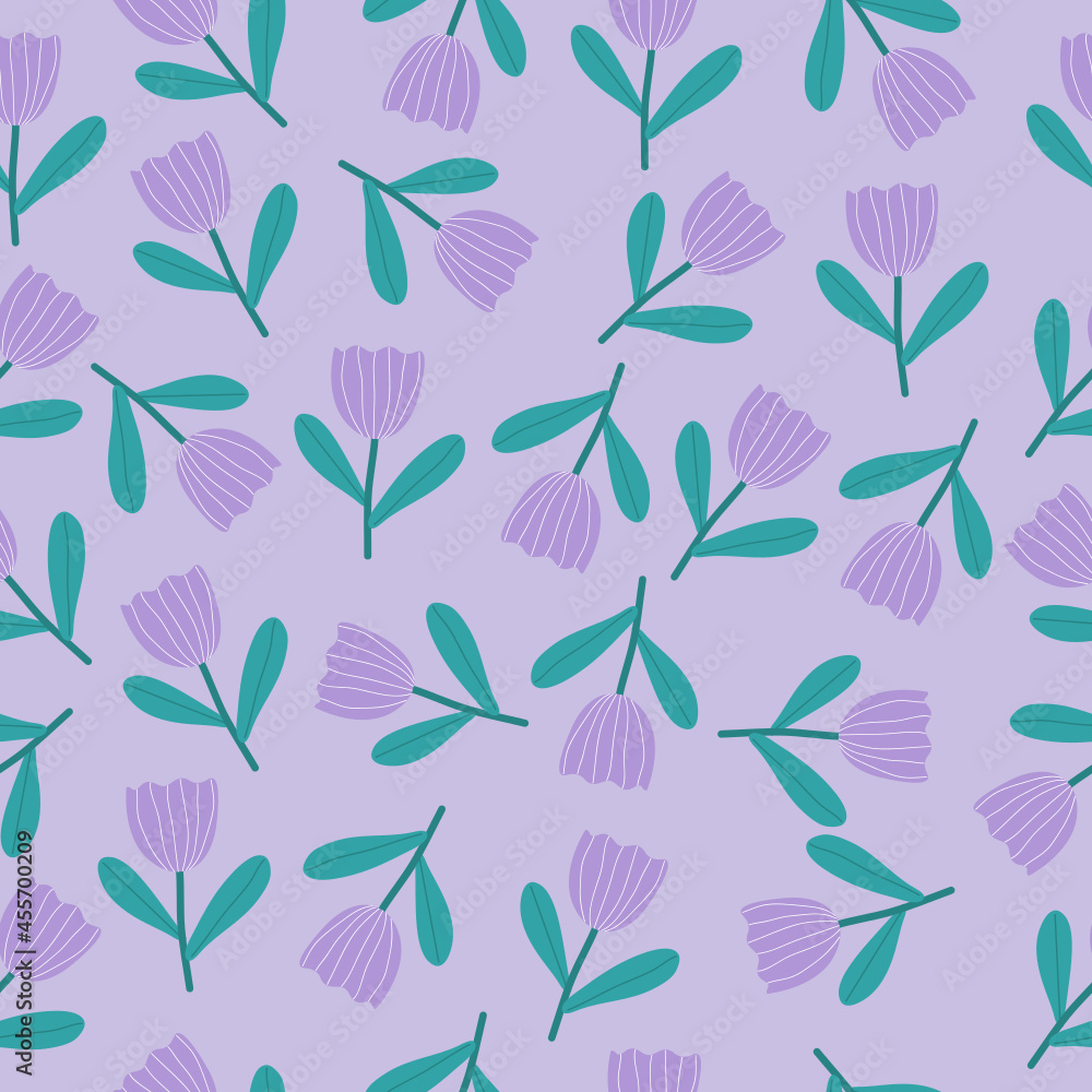 Purple Fabric Patterns