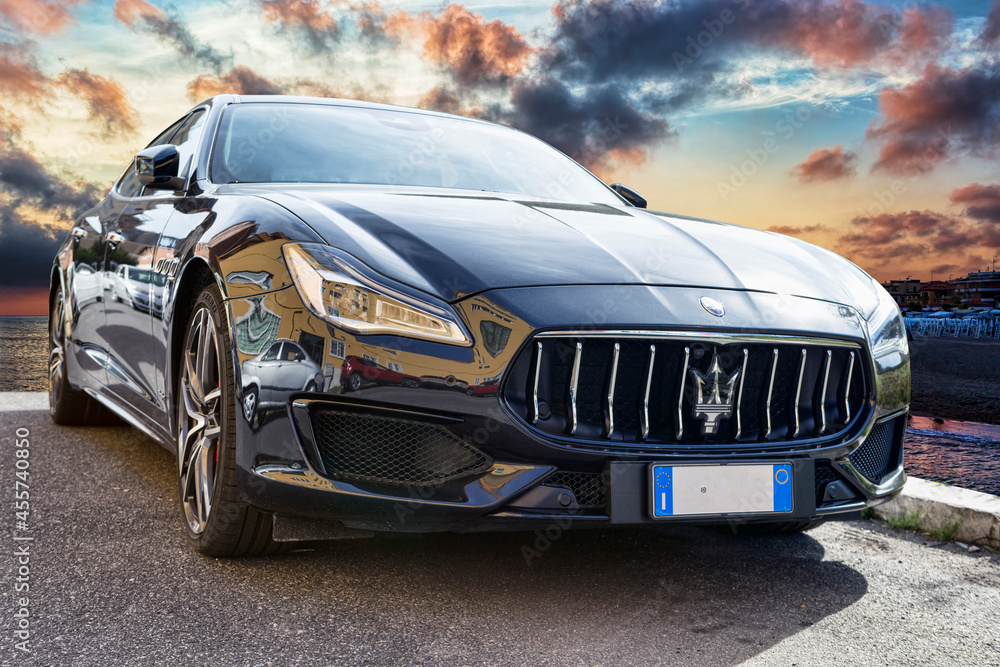 Powerful and elegant with beautiful modern design of fast and luxury ...