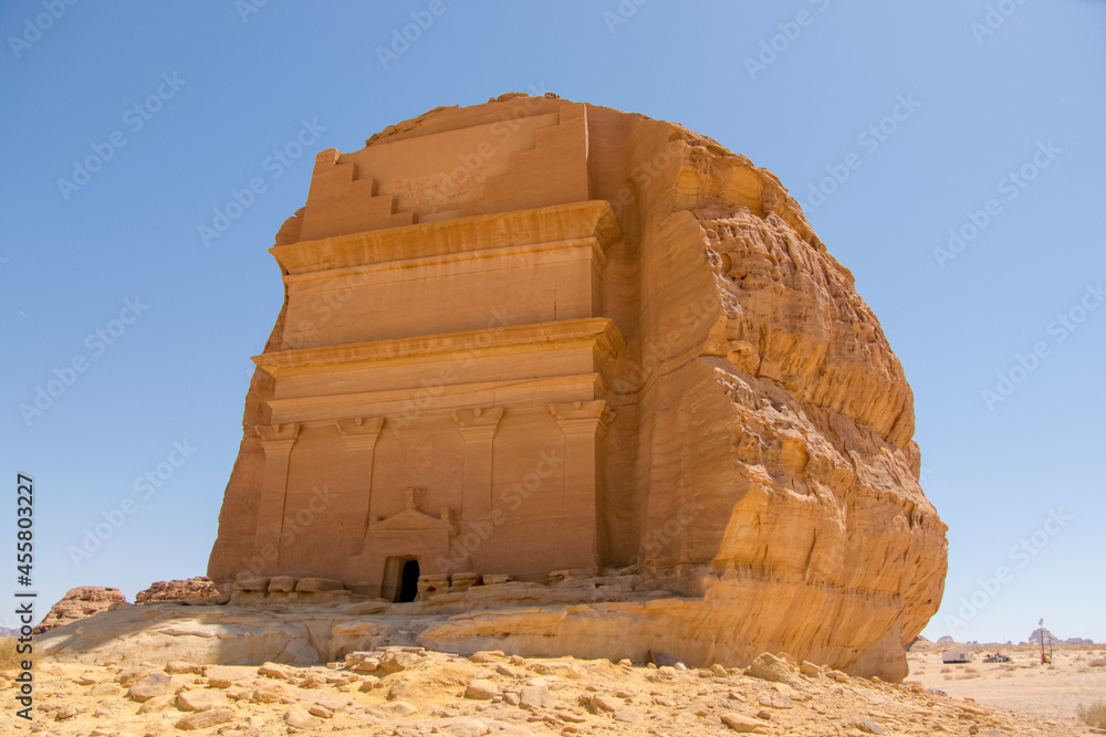 Mada'in Saleh, Saudi Arabia Stock Photo | Adobe Stock