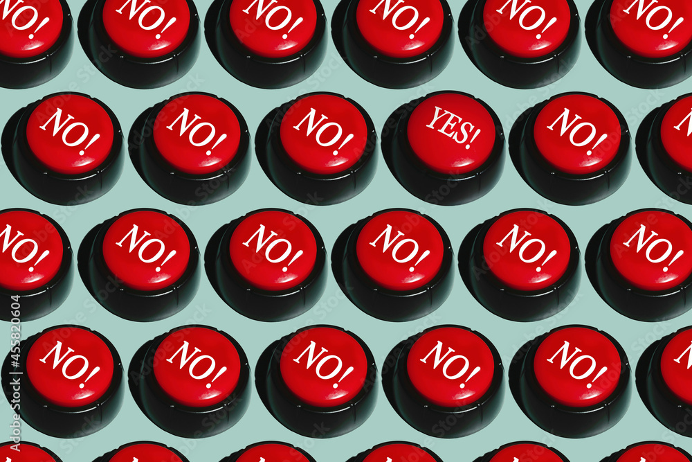 say yes! Stock Photo | Adobe Stock