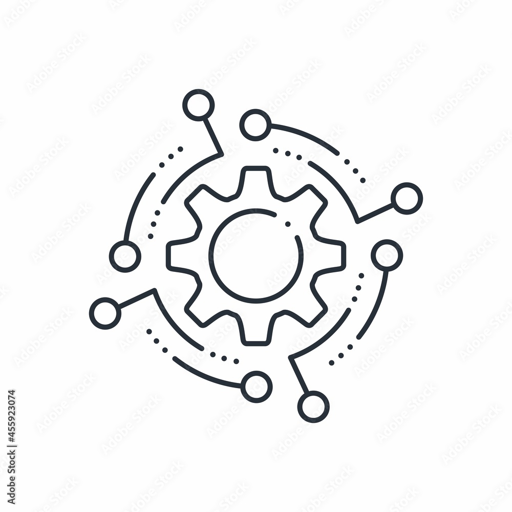 Electronic mechanism. Systemic interaction. Automatic control. Digital ...