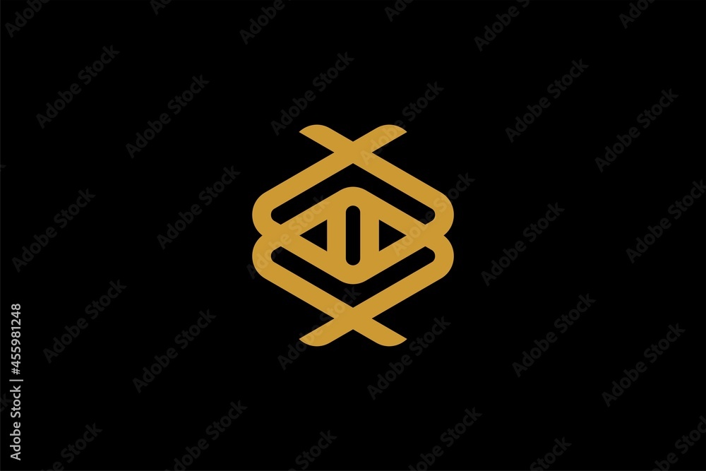 Cube outline logo design vector. Abstract logo design. Stock Vector ...