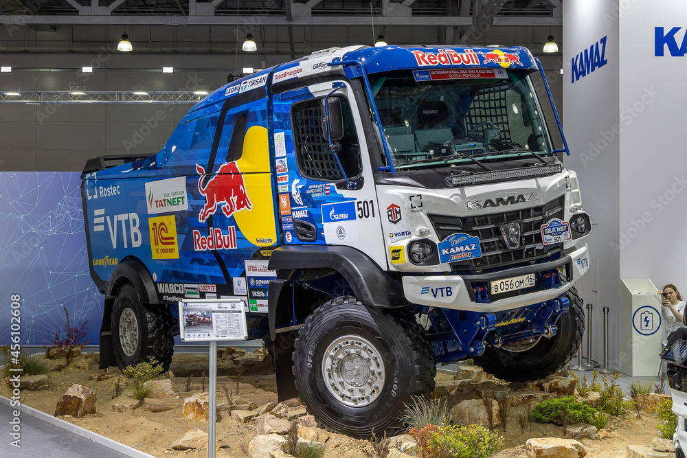KAMAZ-435091 from the KAMAZ Master racing team - the sports truck for ...