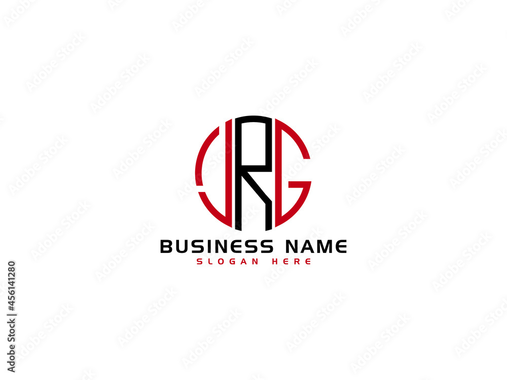Initial JRG Logo, Letter jrg Logo Image vector stock Stock Vector ...