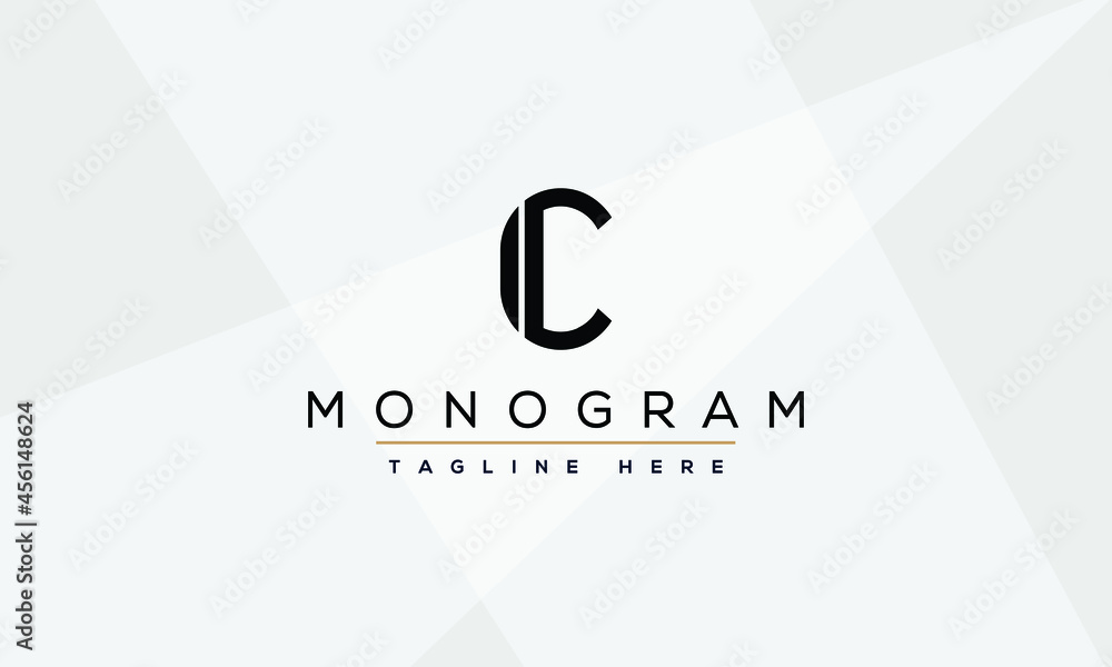 Initial Letter C Logo With Creative Modern Business Typography Vector ...