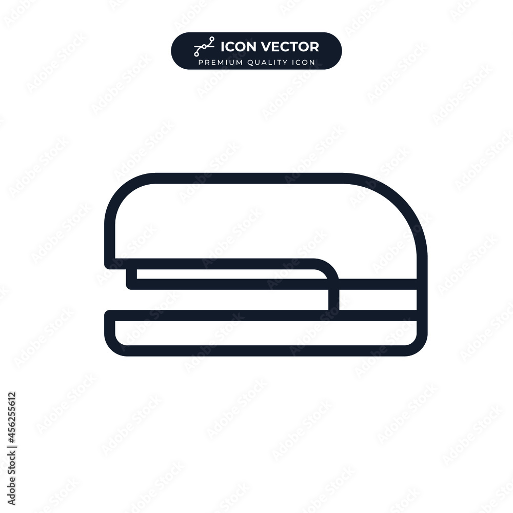 stapler icon symbol template for graphic and web design collection logo ...