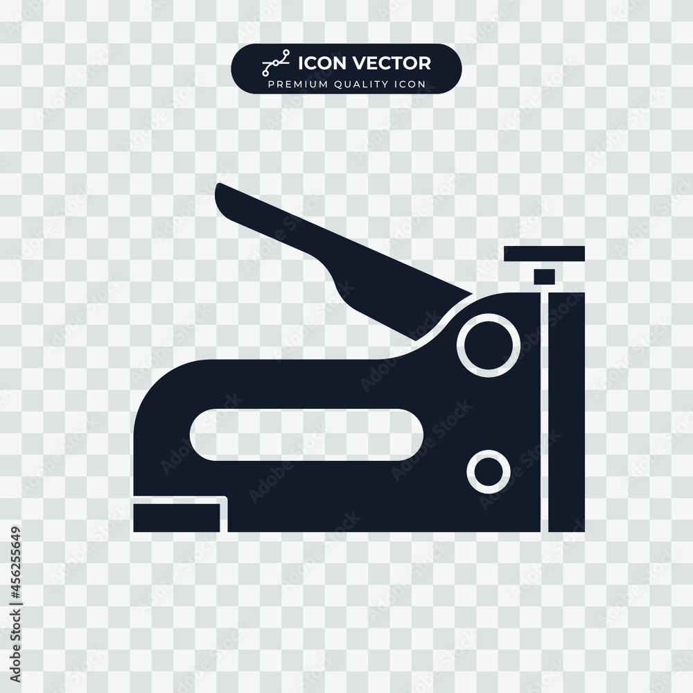 stapler icon symbol template for graphic and web design collection logo ...