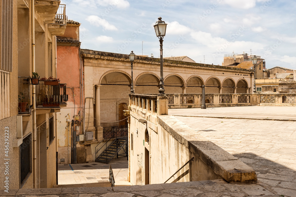 Panoramic Sights of The Former Casmeneo Fish Market (Antico Mercato ...