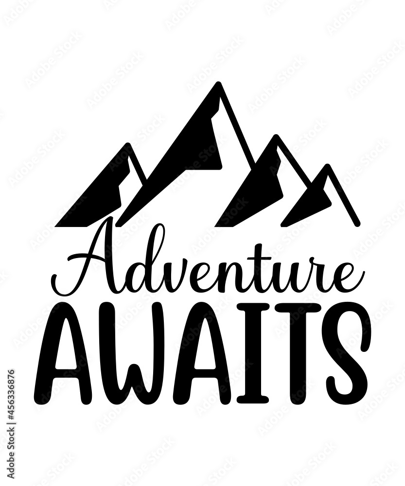 Adventure Svg Bundle, Travel Quotes SVG, Camping svg, inspirational ...