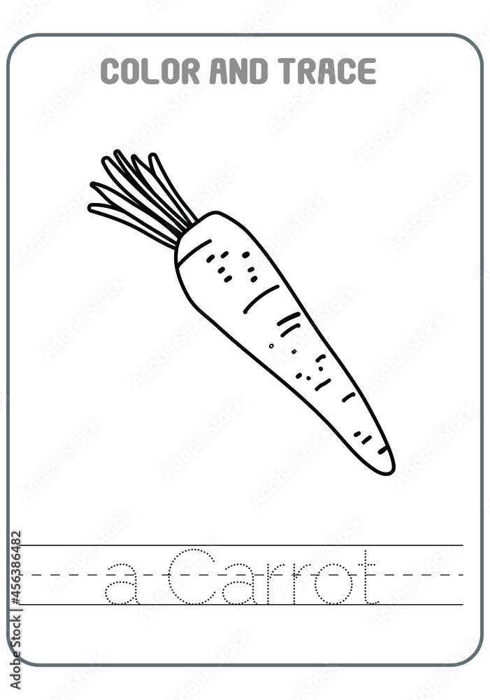 coloring pages vegetables worksheets printable education children ...