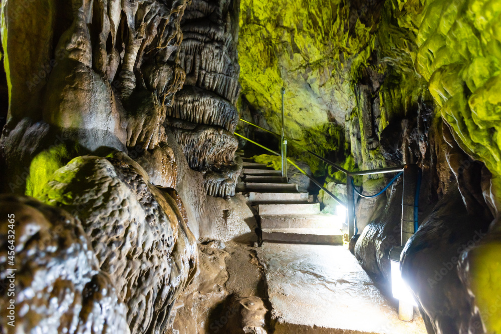 Ancient Minoan sacred Psychro cave where god Zeus was born. crete ...