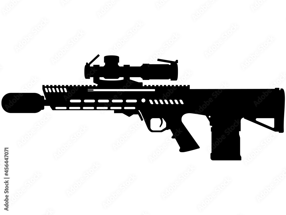 Poster New RM277 AR R machine gun assault rifle, automatic rifle weapon ...