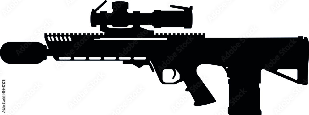 New RM277 AR R machine gun assault rifle, automatic rifle weapon system ...