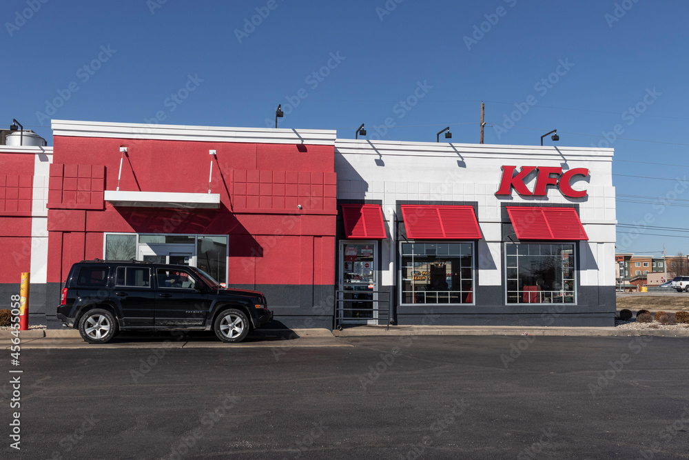 KFC Fast Food Chicken location. Kentucky Fried Chicken is a subsidiary ...