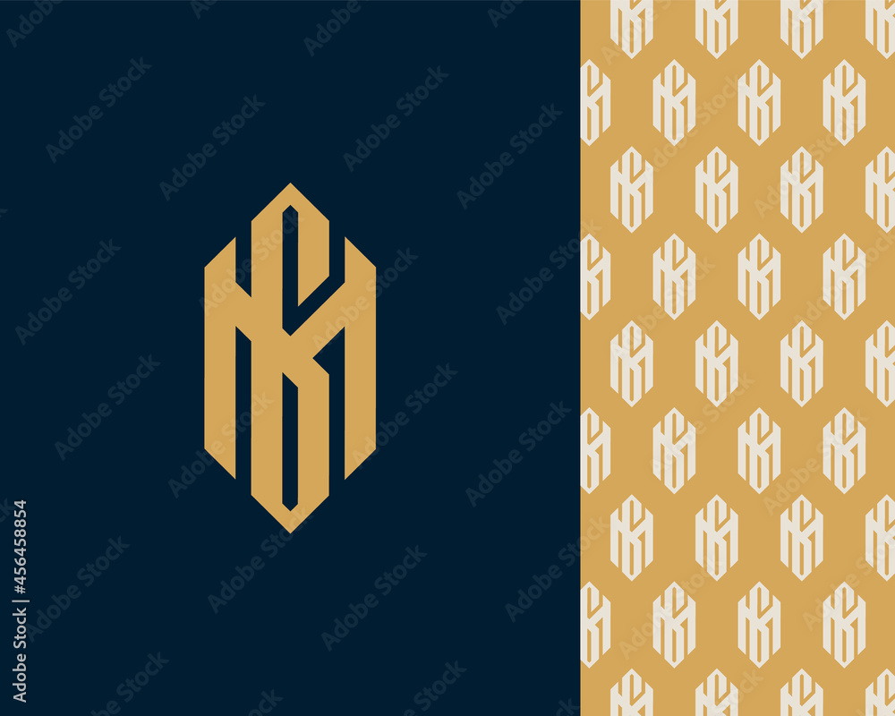 Letter M G logo design. creative minimal monochrome monogram symbol ...