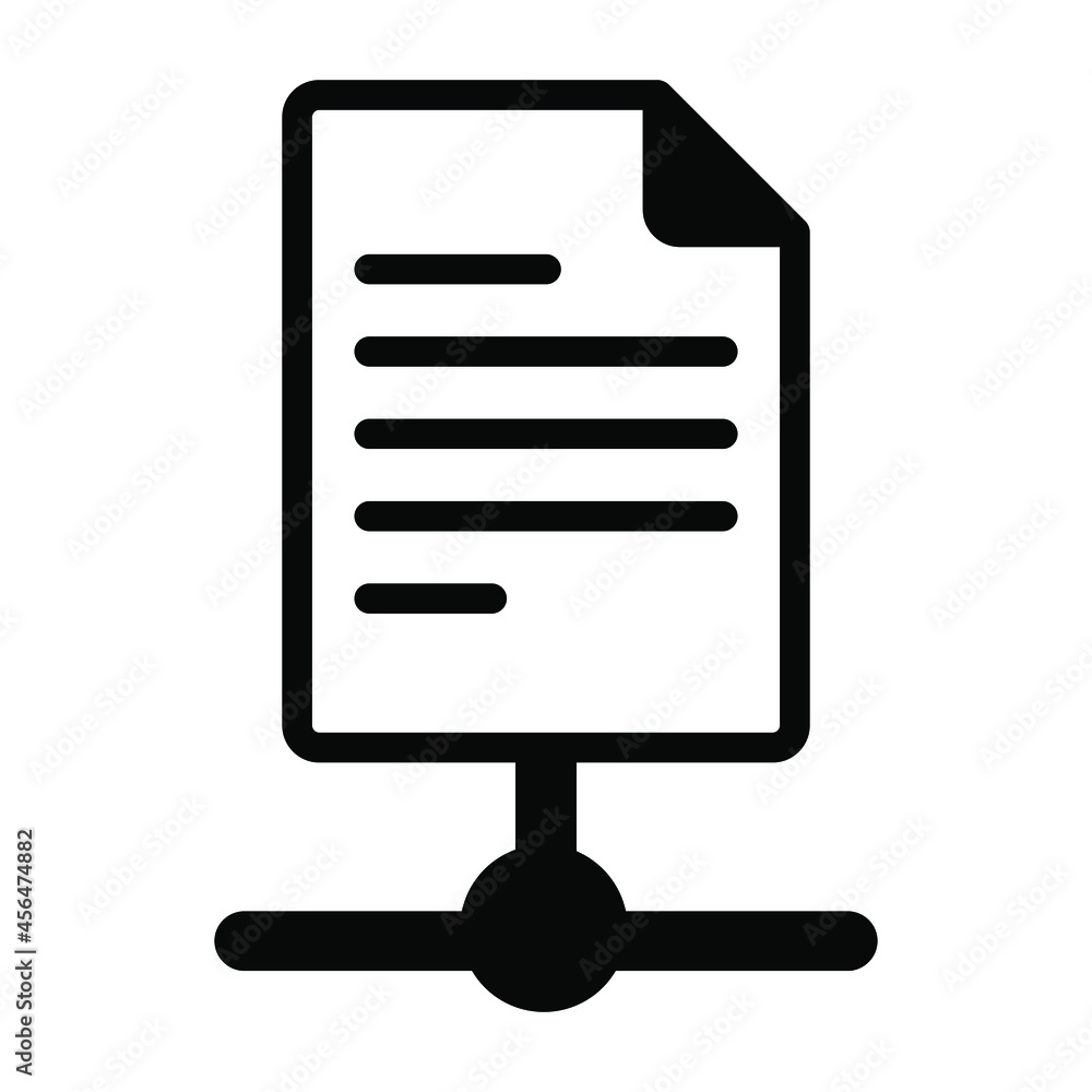 file sharing black filled line design, SEO and web flat design for ...