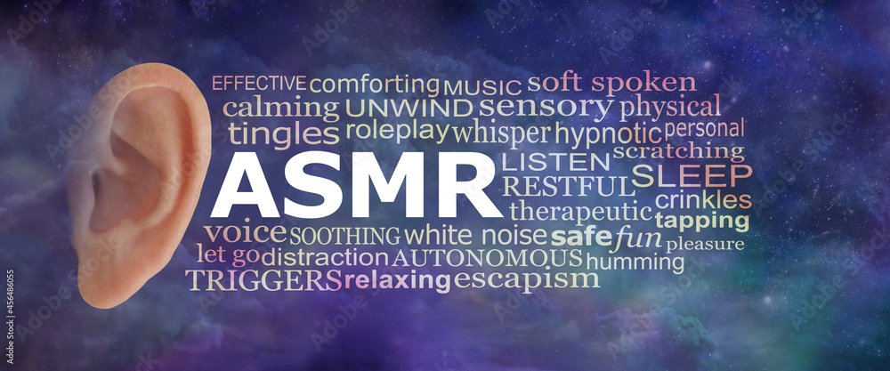 ASMR dark night word cloud Concept - Words associated with Autonomous ...