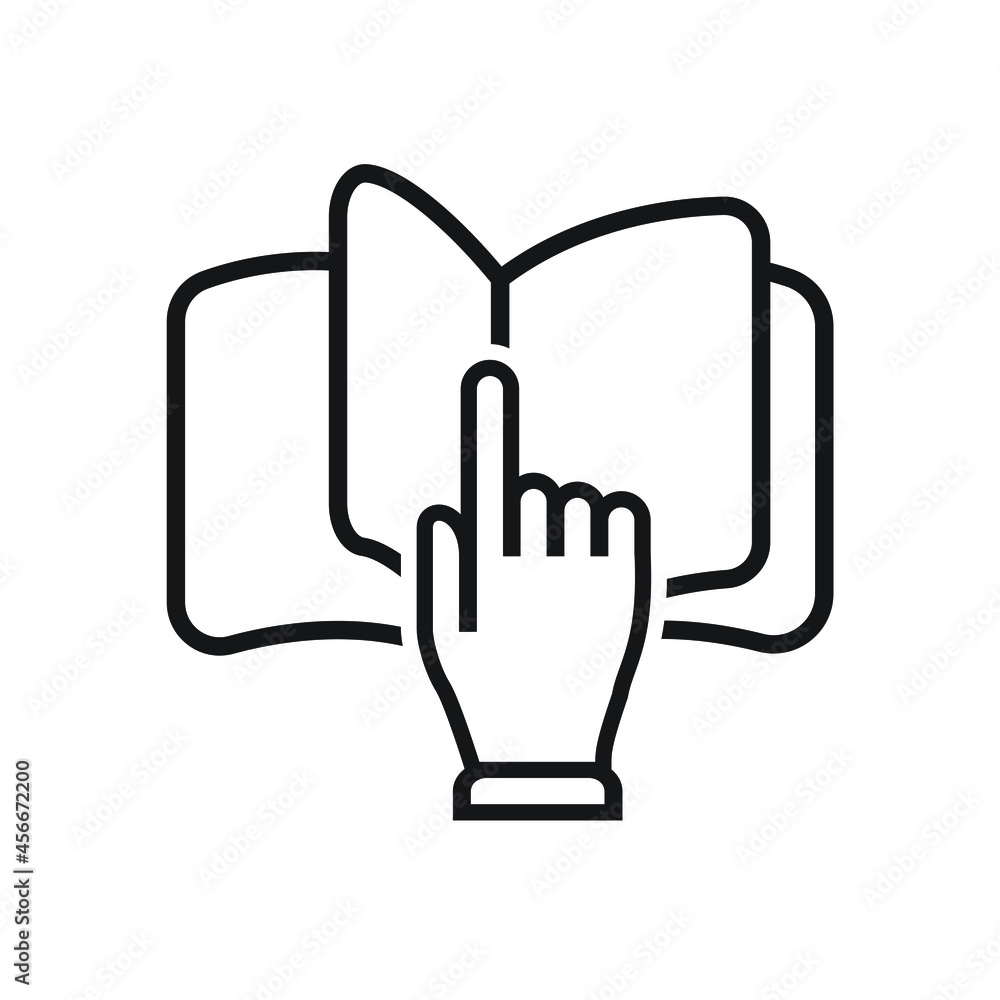 Technical documentation or user manual concept design vector ...