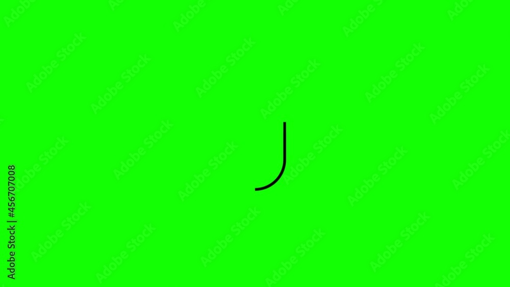 Microphone line icon animation on the green screen background. 4K video ...