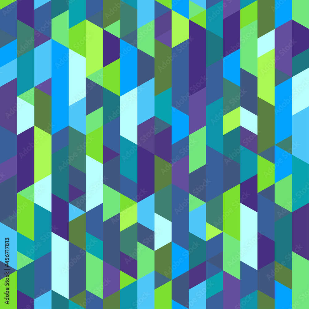 Tiled background with trapeziums and polygons. Geometric pattern ...