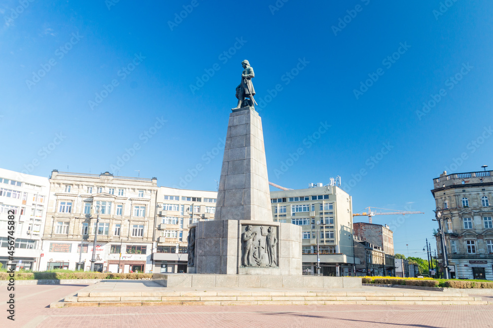 Stockfoto med beskrivningen Lodz, Poland - June 7, 2021: Tadeusz ...