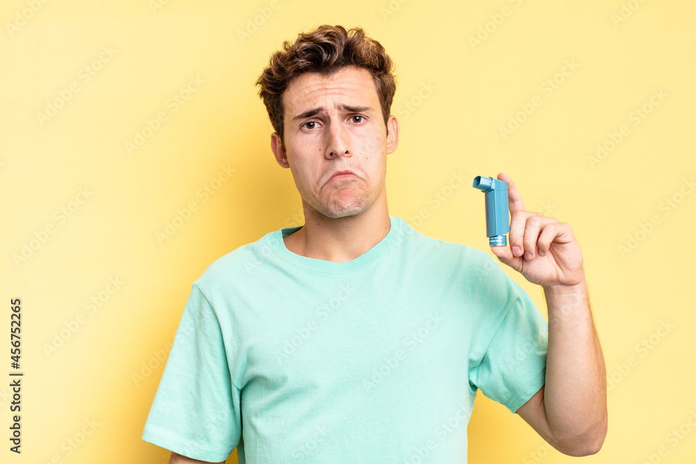 feeling sad and whiney with an unhappy look, crying with a negative and ...