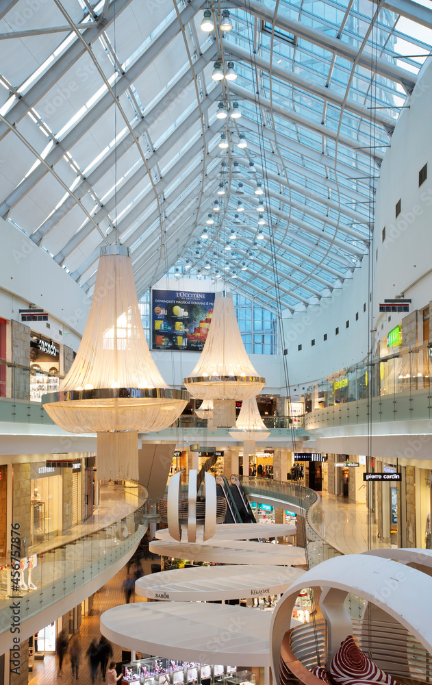 Europa shopping center at New city centre. Snipiskes district in ...