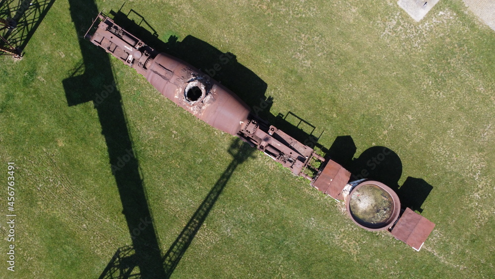 Urbex view from Bolt Cafe tower in Dolni Vitkovice, Ostrava, showcasing ...