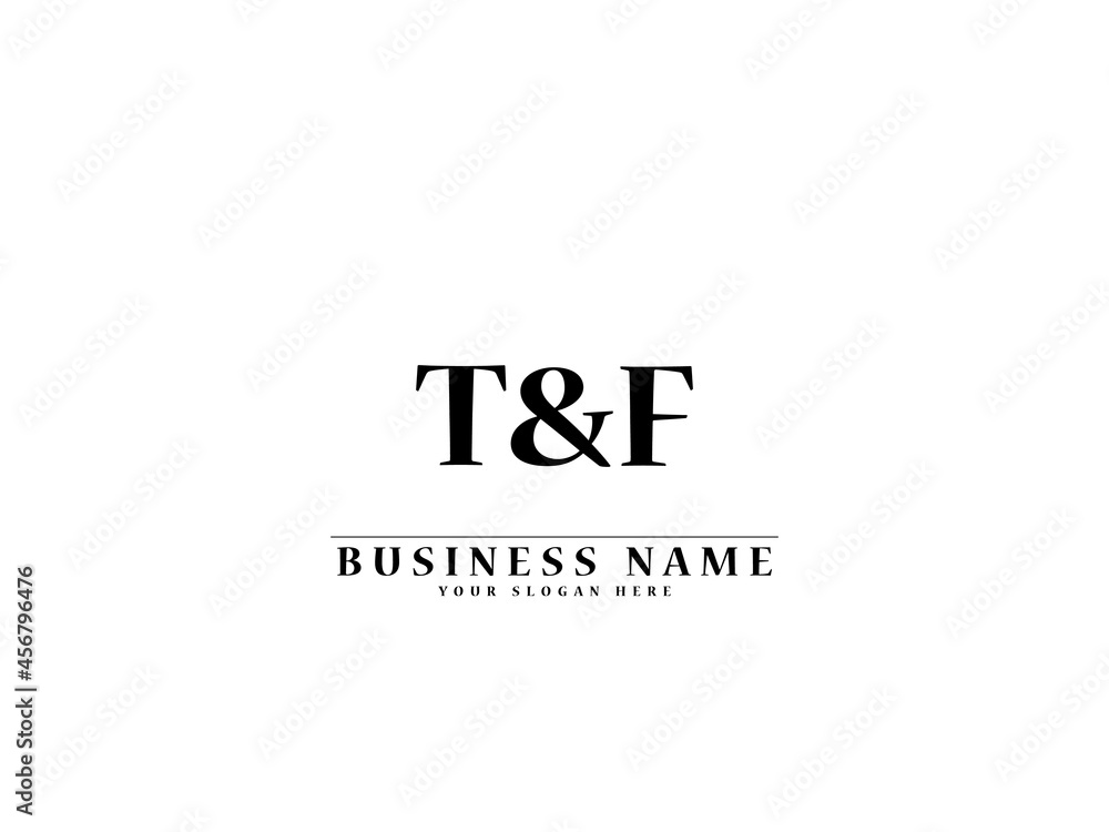 Letter TF Logo, Creative tf t&f Logo Icon Vector Image For Your Simple ...