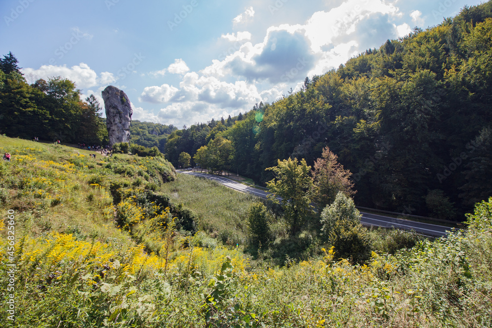 Maczuga Herkulesa - Ojcowski Park Narodowy foto de Stock | Adobe Stock