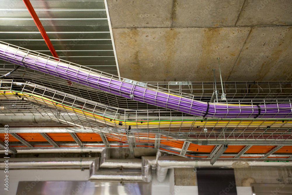 internet and communications wiring and cabling. Building infrastructure ...