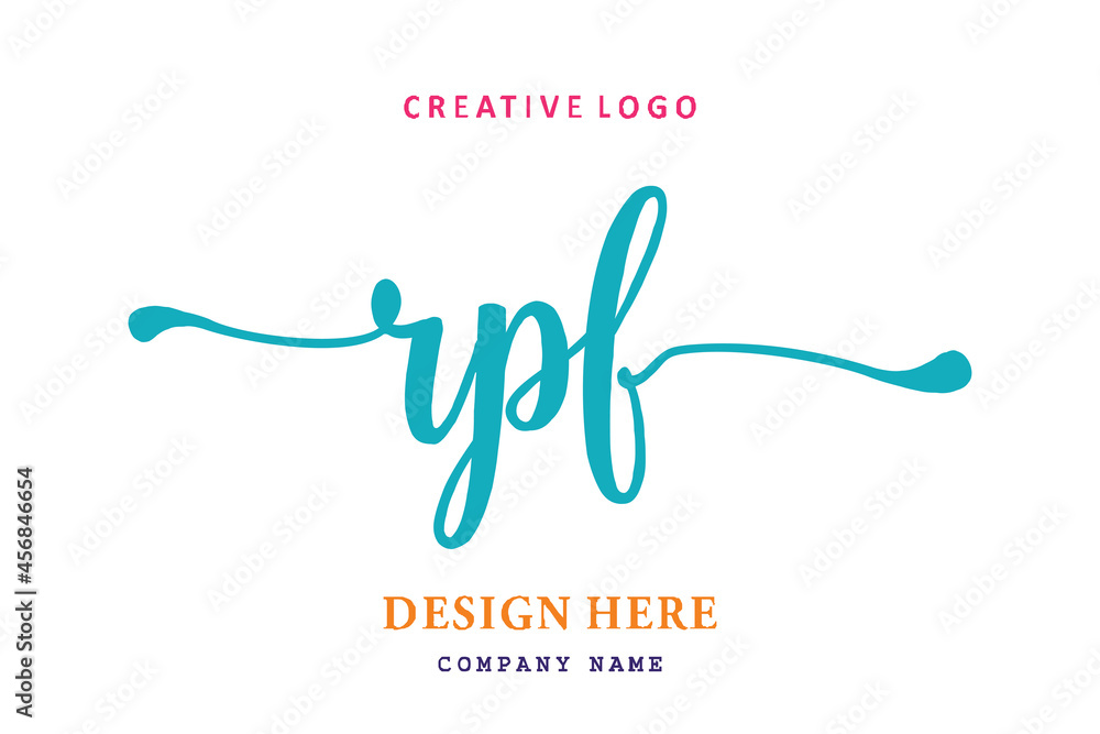 RPF lettering logo is simple, easy to understand and authoritative ...