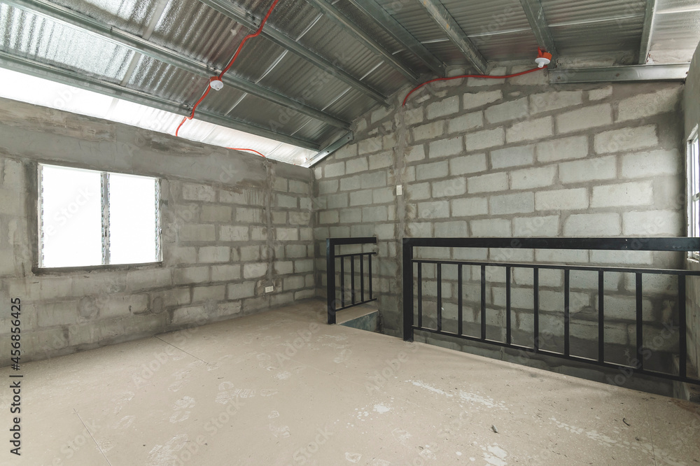 Naic, Cavite, Phililippines - The interior of the second floor of an ...