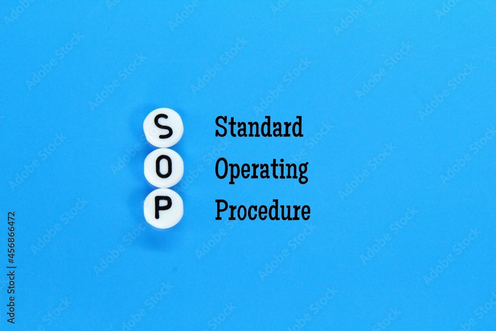 letters of the alphabet in a white circle with the letters SOP or ...