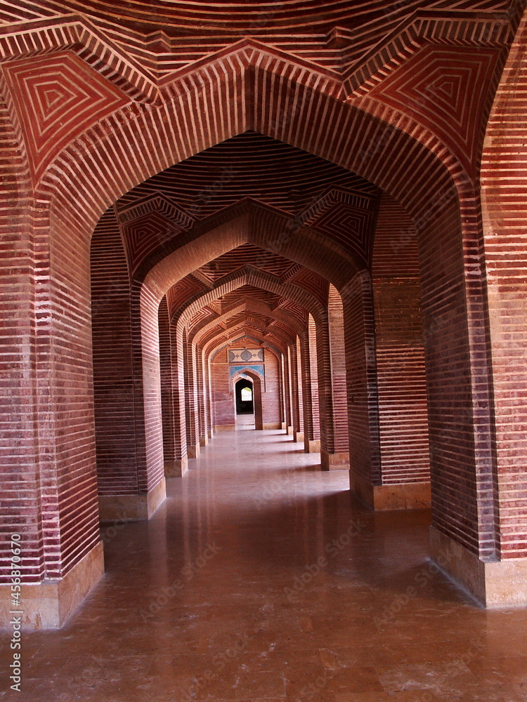 The Shah Jahan Mosque, also known as the Jamia Masjid of Thatta, is a ...