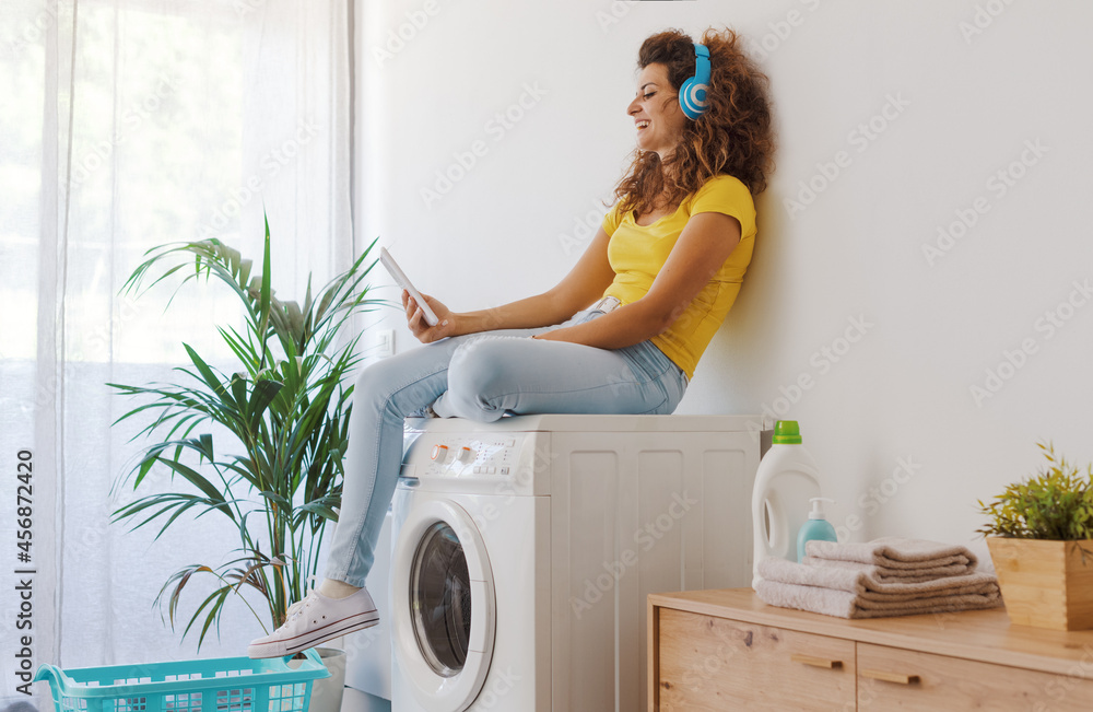 Woman Chest When Washing