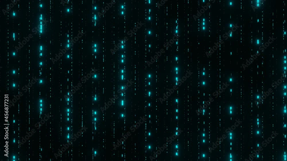 Matrix style binary code pink background, Data code, decryption and encoding Stock ビデオ | Adobe Stock