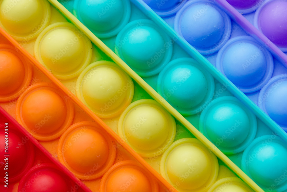 Image of trendy Pop it fidget toy Stock Photo | Adobe Stock