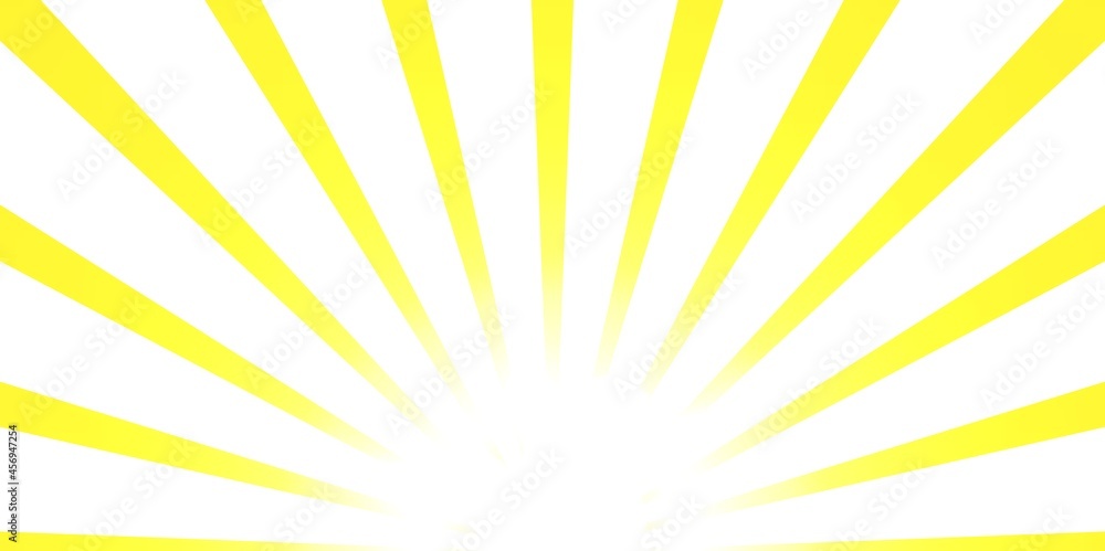 sunburst in vintage style, Abstract background, sun ray comic book ...