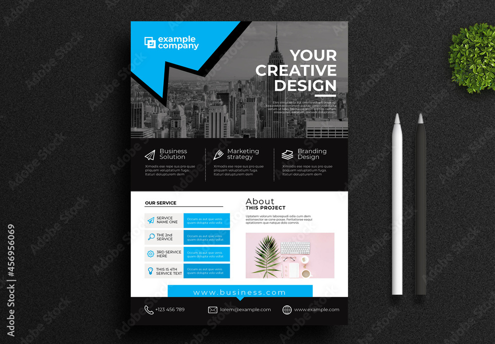 Flyer Stock Template | Adobe Stock