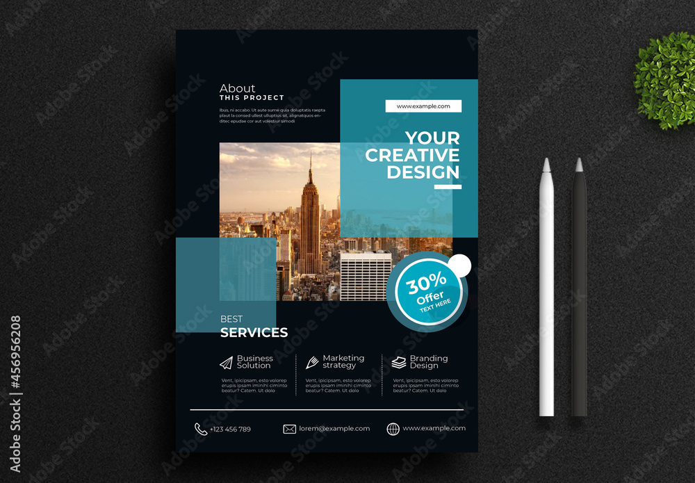 Paste Flyer Stock Template | Adobe Stock